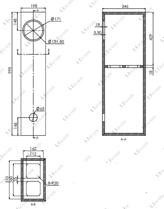 pair HIEND Melo David F6 6.5inch fullrange speaker PK lowther K.O ...