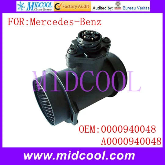 New Mass Air Flow Sensor use OE No. 0000940048 , A0000940048 for ...
