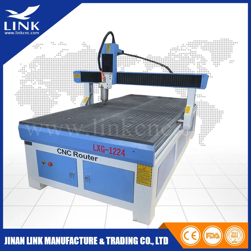LXG 1224 Ball screw Cnc machine / cnc router vacuum pump / chinese cnc router|router profile ...