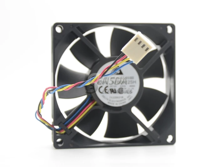 für Delta AFB0812SH 8025 8cm 80mm 12V 0.51A Dual ball fan power supply ...