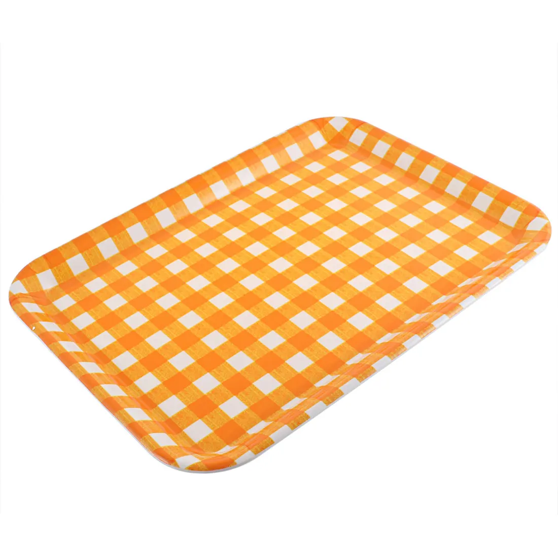 UXCELL Hotel Restaurant Plastic Rectangle Shaped Food Serving Tray 17 ...