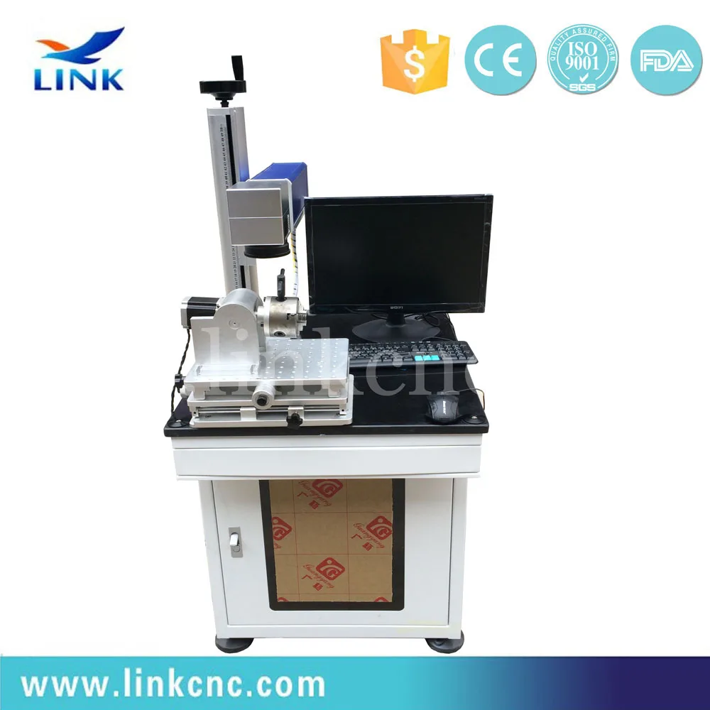 New Model Laser Marking Machine YAG Metal Marking Machine YAG CO2 Fiber ...
