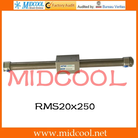 Original AirTAC cilindro Sin Vástago magnético Serie RMS RMS20x250 ...