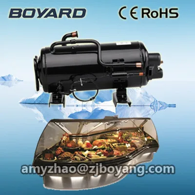 Supermarket Cabinets with boyard r404a horizontal refrigeration ...