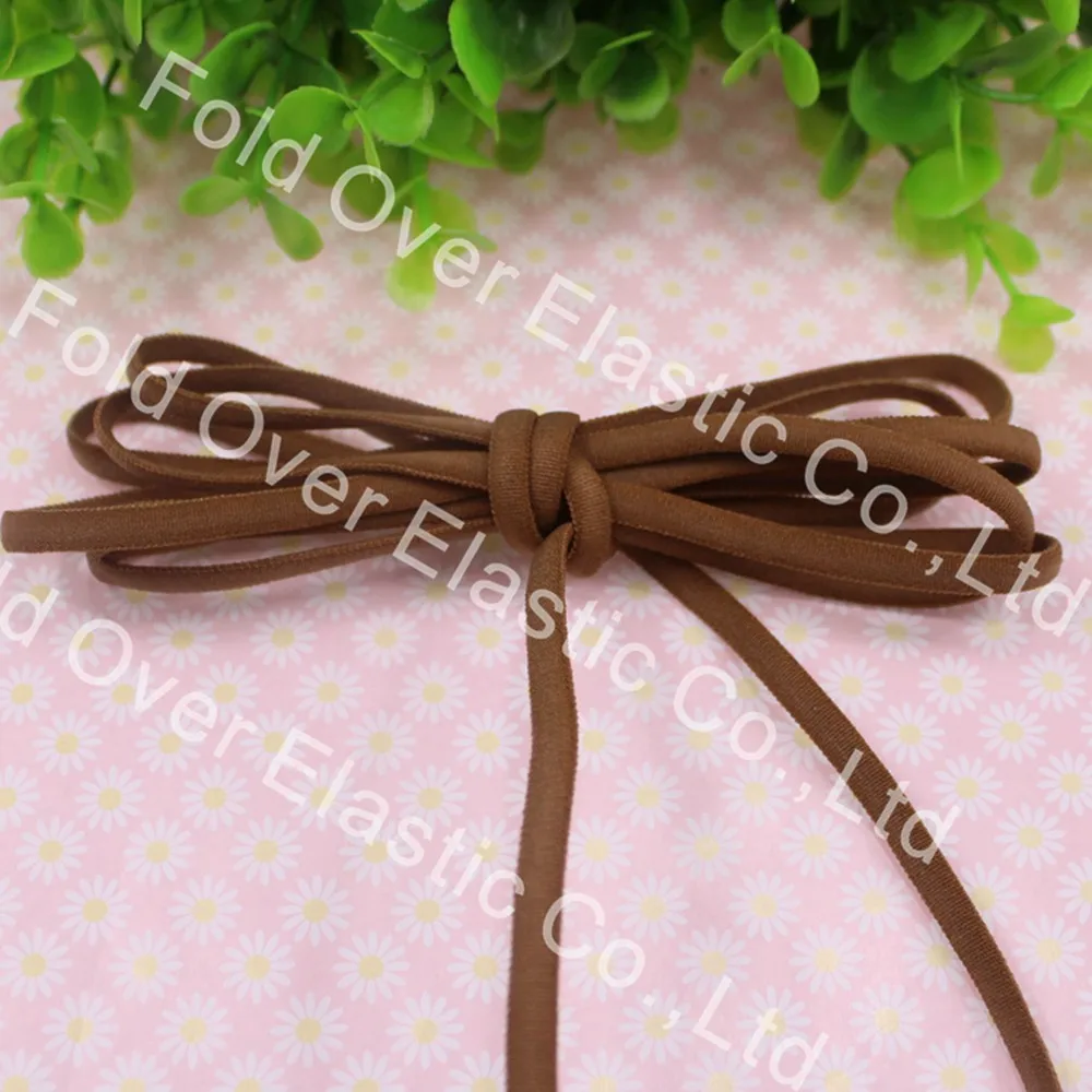 5mm-92110-Brown-Color-Elastic-Nylon-Thread-String-Rope-For-bracelet-DIY ...