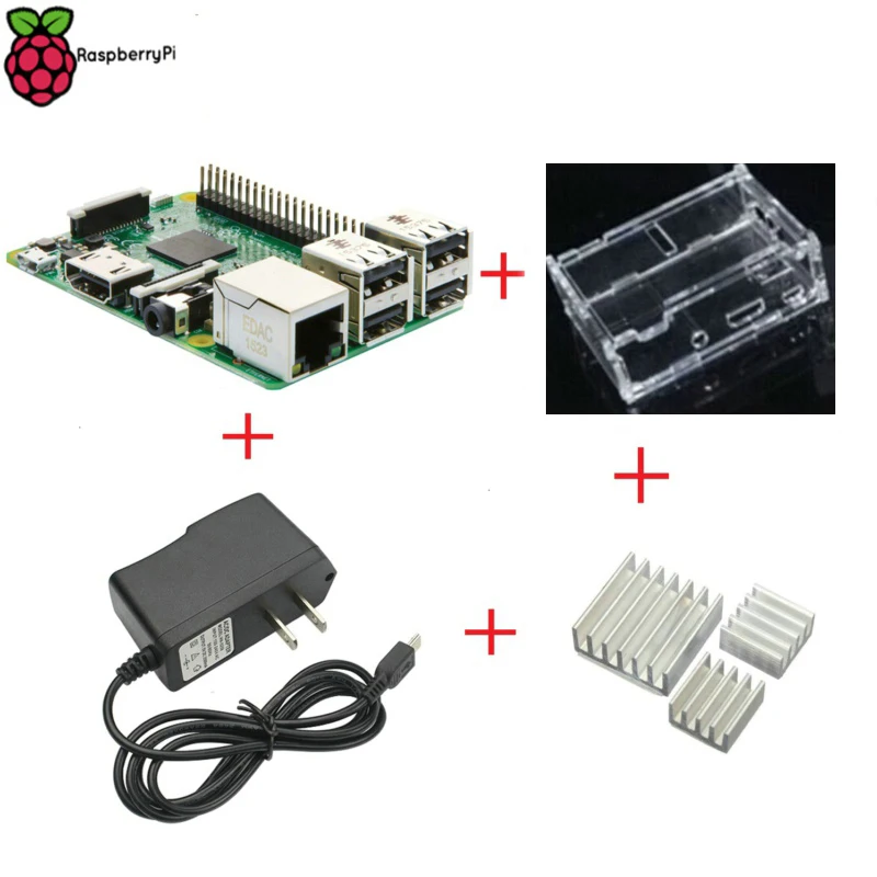 Raspberry Pi 3 Model B 1gb Ram 1 2ghz Quad Core Arm 64 Bit Cpu With