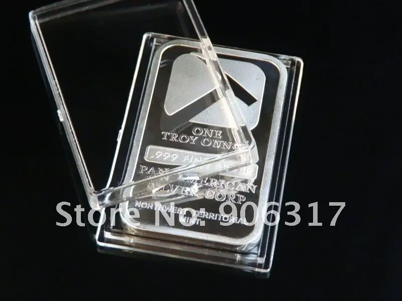 1 Oz Bullion Box, Plastic Storage Box ,rectangle Bar Holder , One Ounce ...