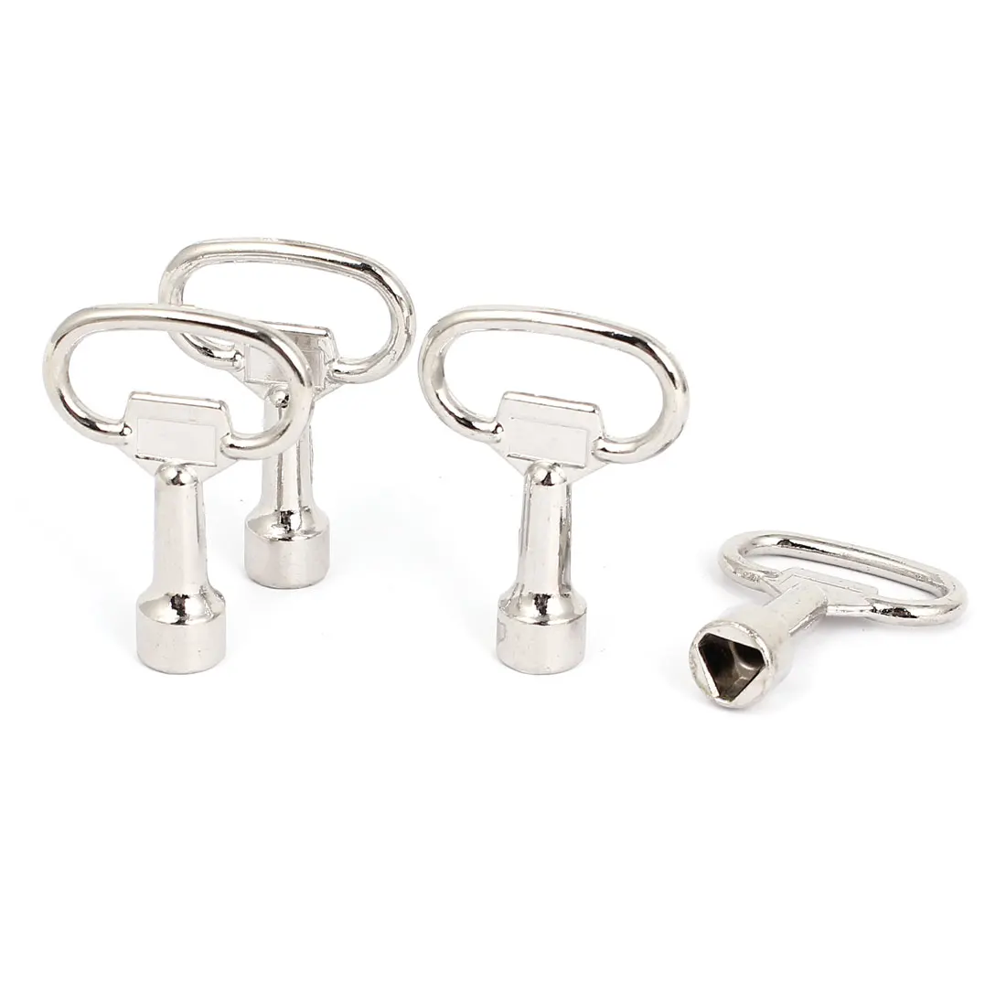 UXCELL 4Pcs Cupboard Train Metal Triangle Socket Spanner Key For 8mm ...