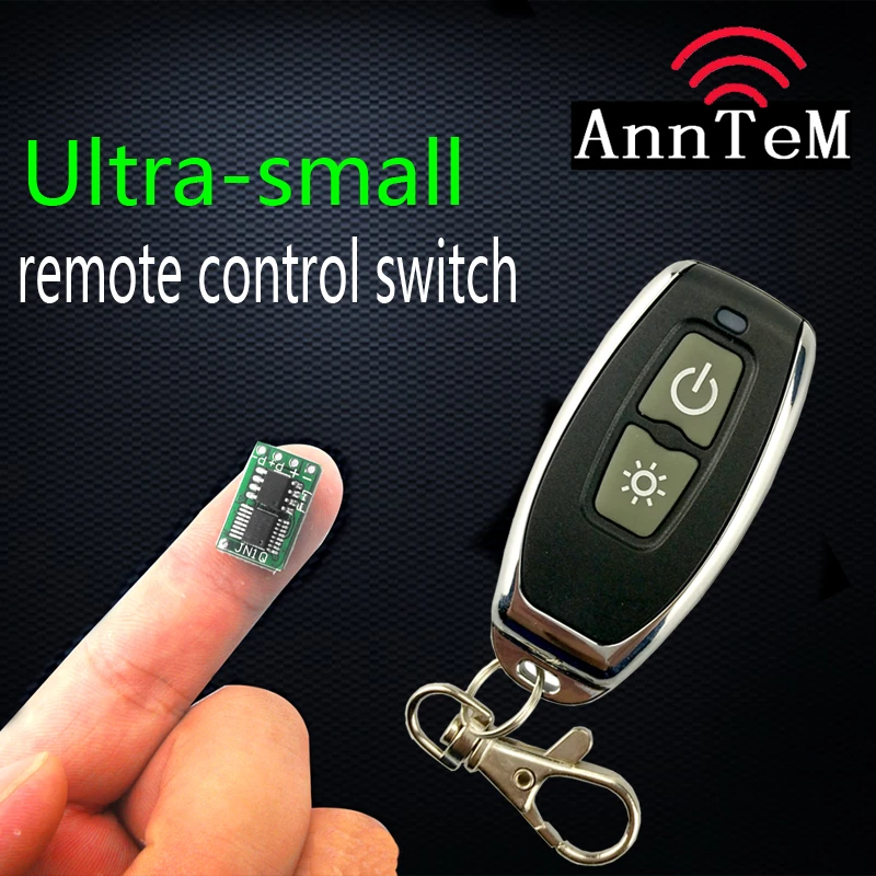 The World's Smallest Wireless Remote Control Switch 3.7v Lithium ...