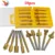 10pcs 1/8" Hss Titanium Coated Woodworking Router Bits Wood Cutter ...