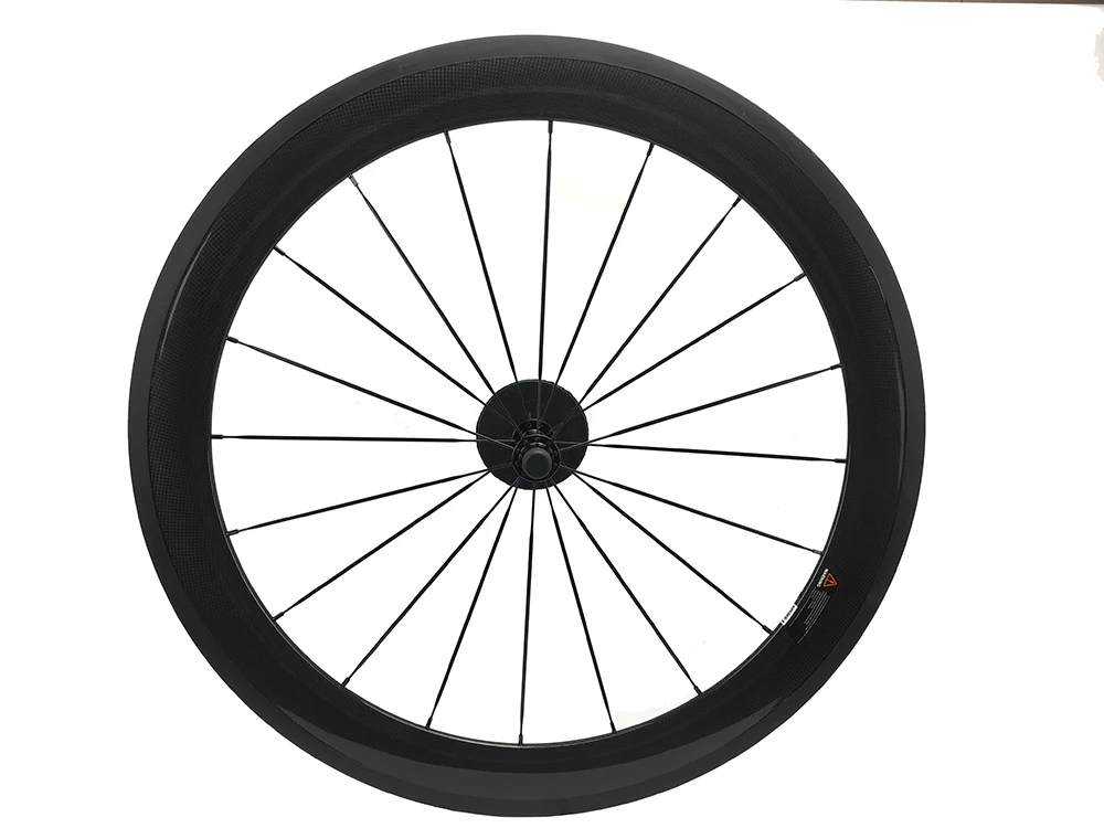 Full Carbon Bicycle Wheel 60mm Front Tubular Rims Road Cycle Bike Wheel ...