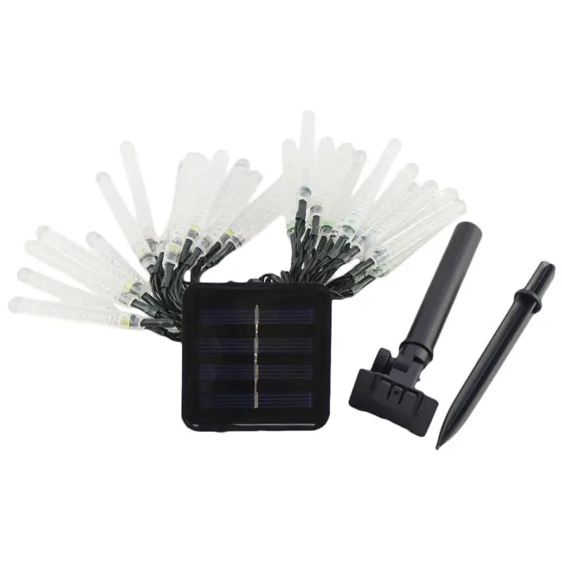 20LED Bubble Bar Solar Light 4.8m LED String Lamp Garden Outdoor ...