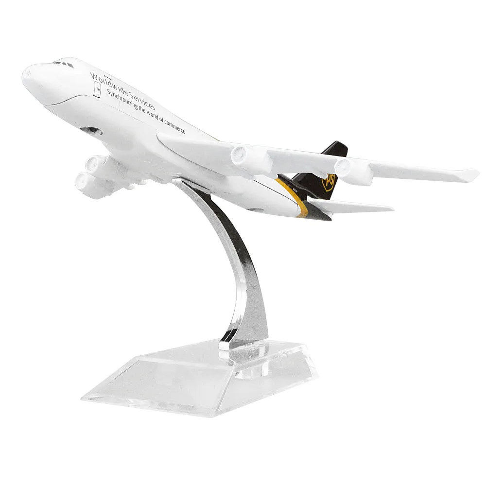 Boeing UPS 747 16cm airplane models child Birthday gift chiristmas gift ...