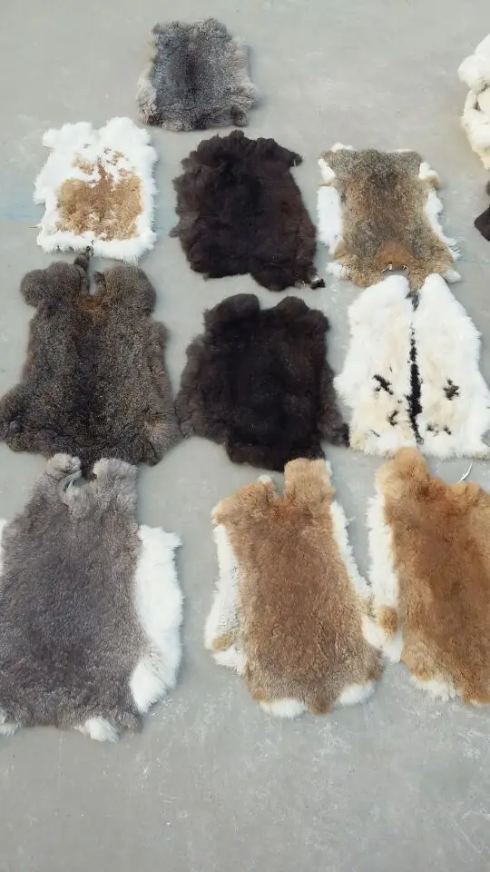 Aliexpress.com : Buy Raw Rabbit Fur / Natural Rabbit Skin / Rabbit Fur ...