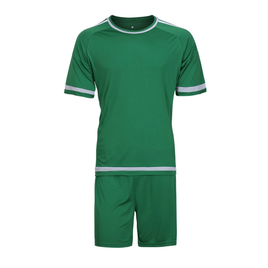 High Quality Mens Soccer Jerseys Set Short Sleeve Football Training ...