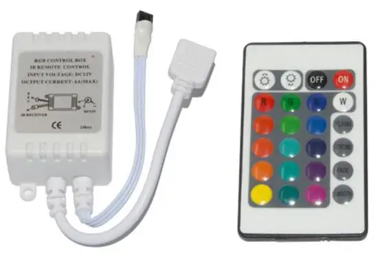 24Key-IR-Remote-Control-For-RGB-Led-Strip-Light-SMD-3528-5050 ...