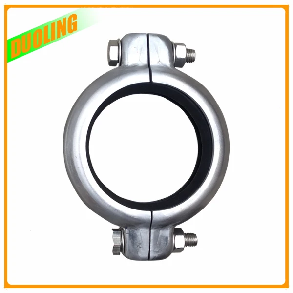 Dn200 8'' Stainless Steel Grooved Coupling Ss304 For Tube Fitting ...