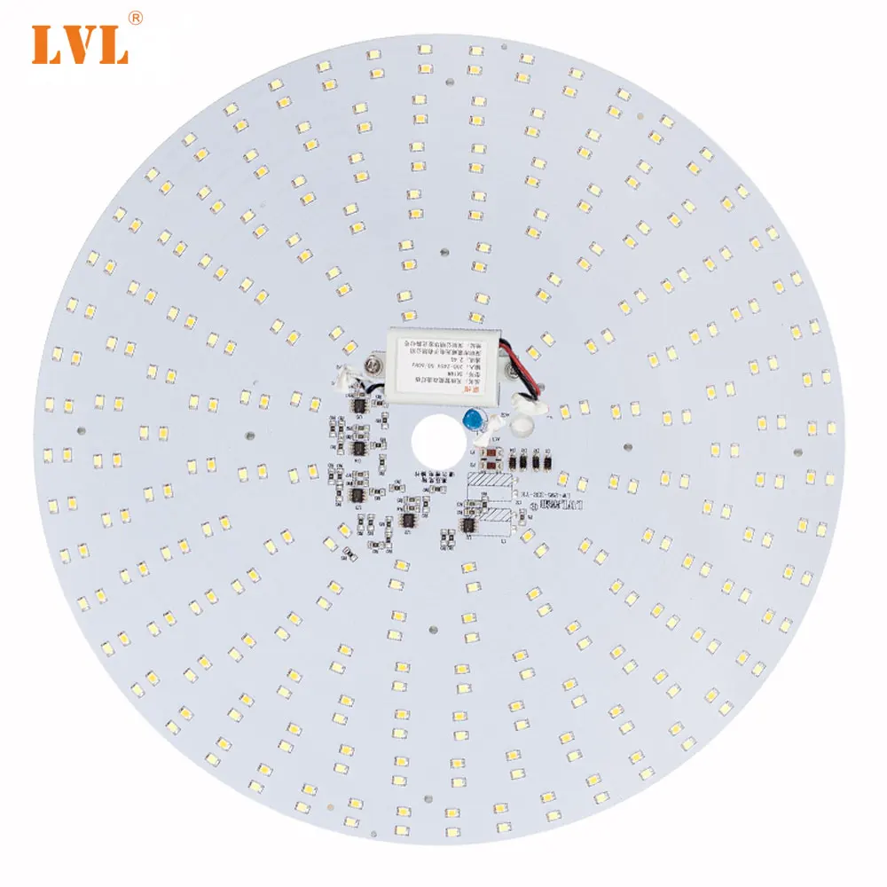 LVL DIY Dimming Ceiling Light Cool White Warm White led circular tube ...