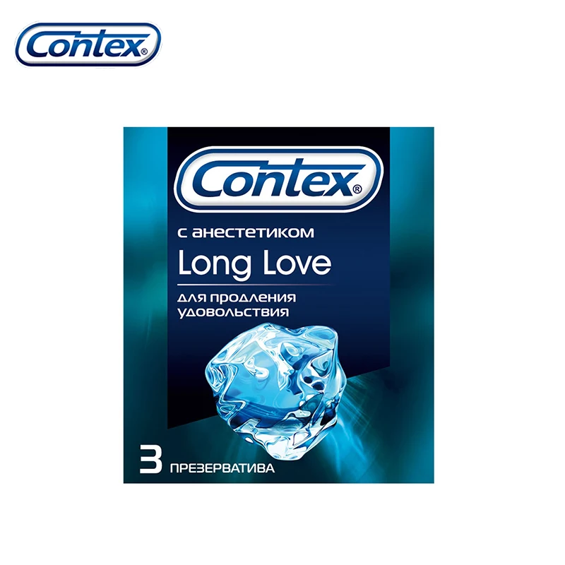 Buy Contex Long Love Sex Condoms With Grease And Anesthetic Prolong Sexual