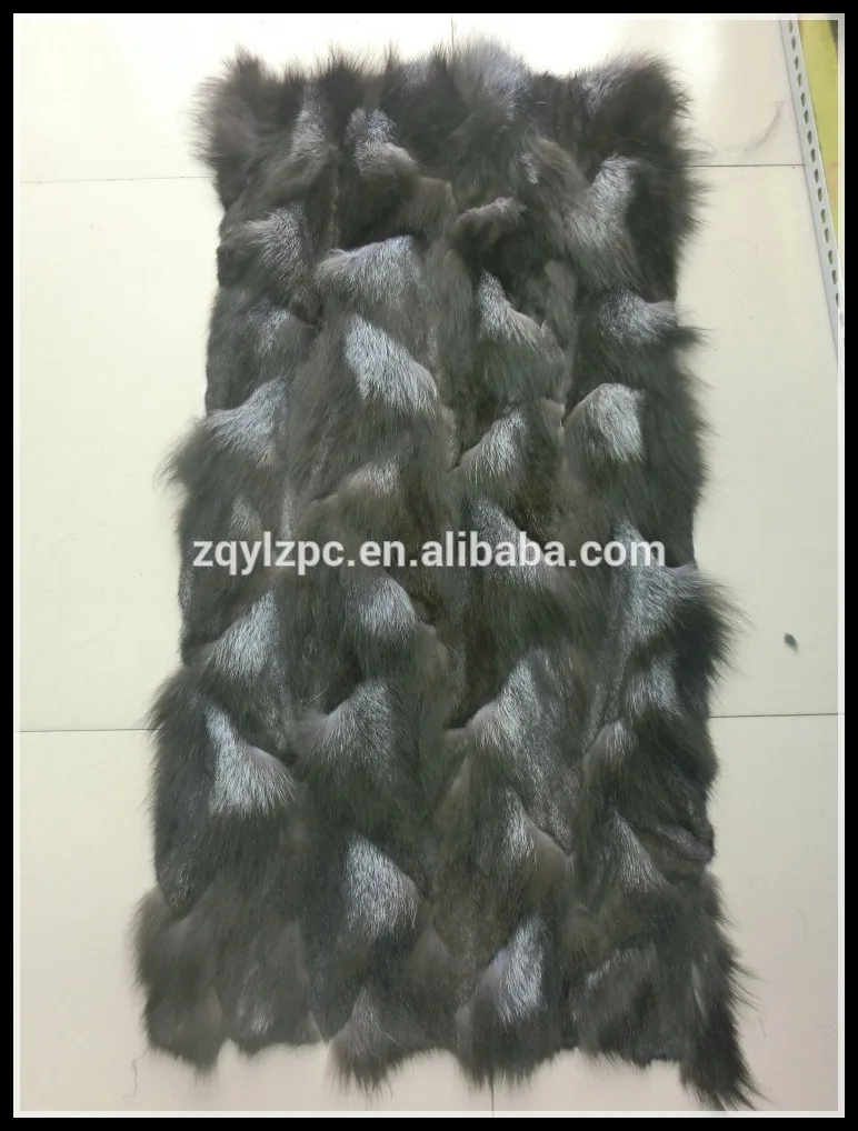 Wholesale Real Silver Fox Skin Plate - Fur - AliExpress