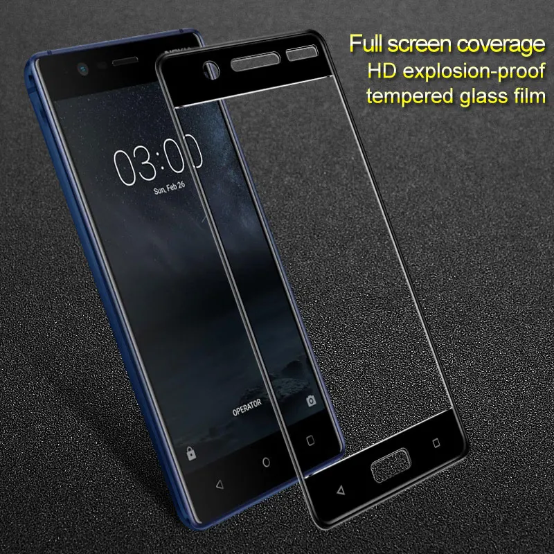 Imak For Nokia 5 Nokia5 Phone Mobile 9h Premium Tempered Glass