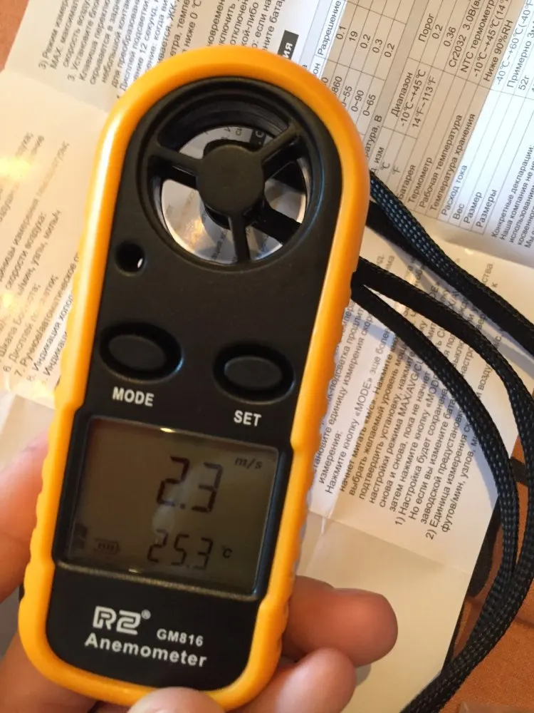 Portable Digital Anemometer - Life Changing Products
