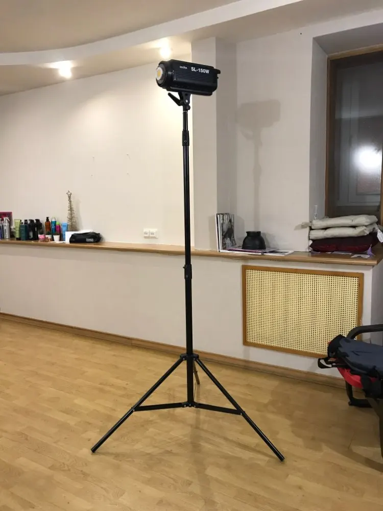 Light Stand Tripod – Tall Style 9′ with 1/4 Screw Head for Studio ...