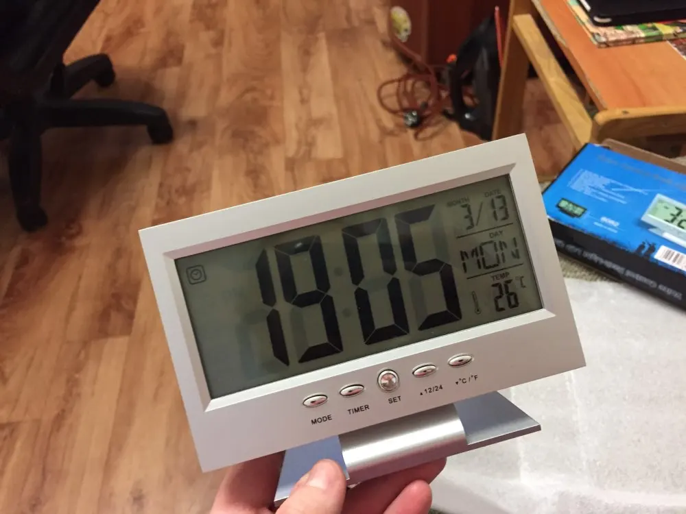 Modern LED Desktop Digital Clock - Life Changing Products