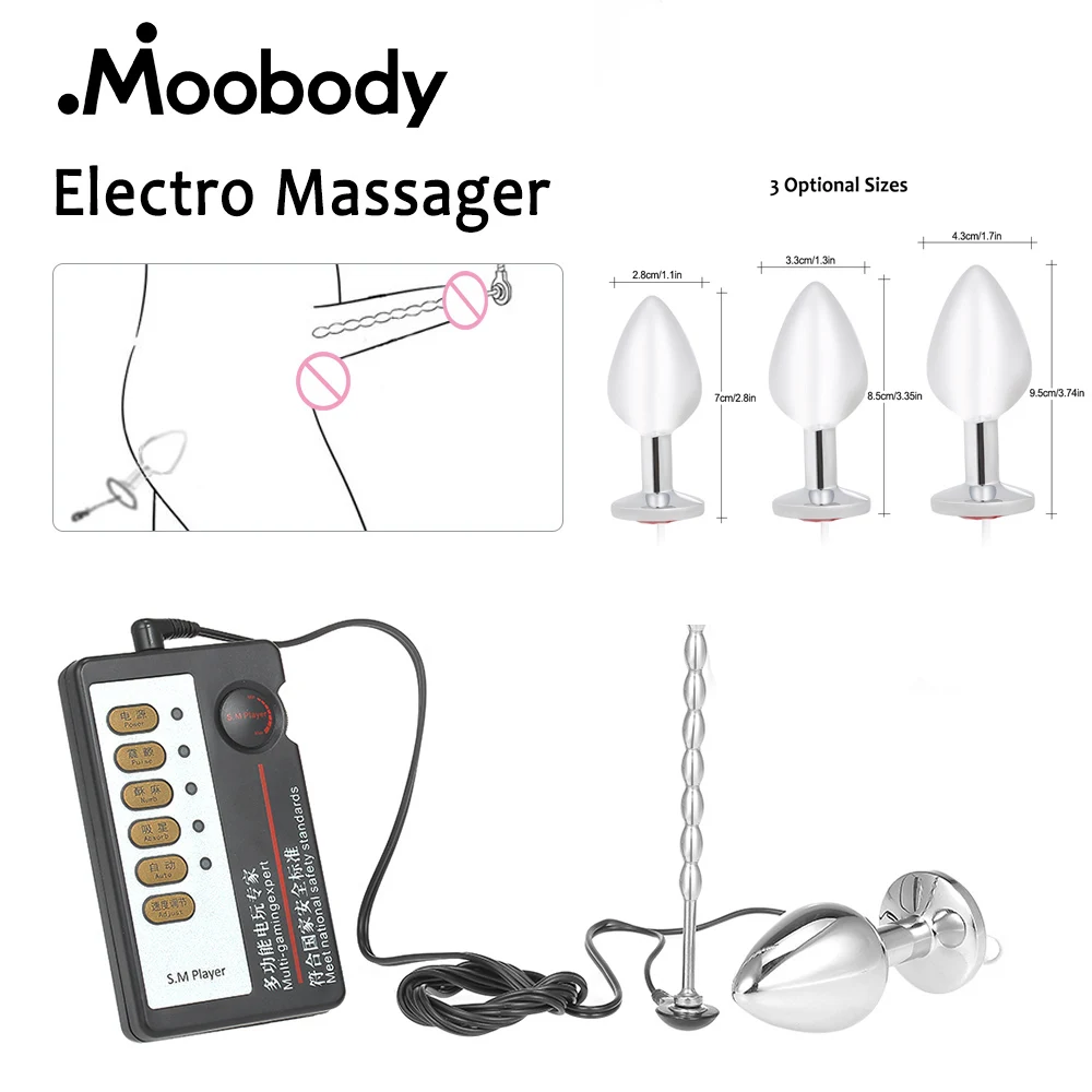 Buy Male Prostate Massager Vibrator Metal Anal Plug
