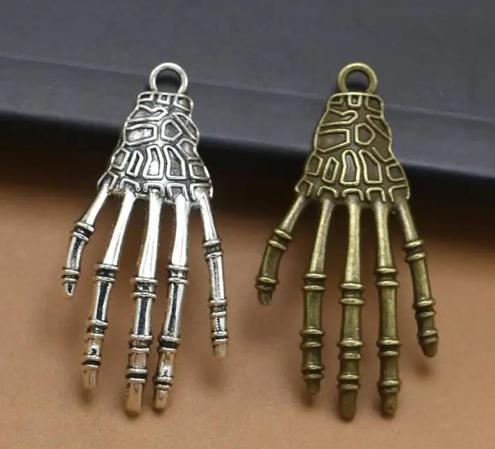 Skeleton hand clothing accessories decorative materials DIY manual ...