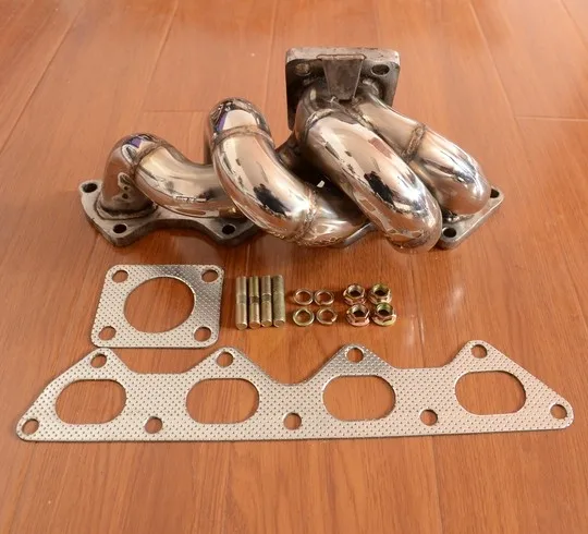 EXHAUST HEADER-TURBO-MANIFOLD-FOR-4G63-DSM-ECLIPSE-TALON-TD05-1G-2G ...