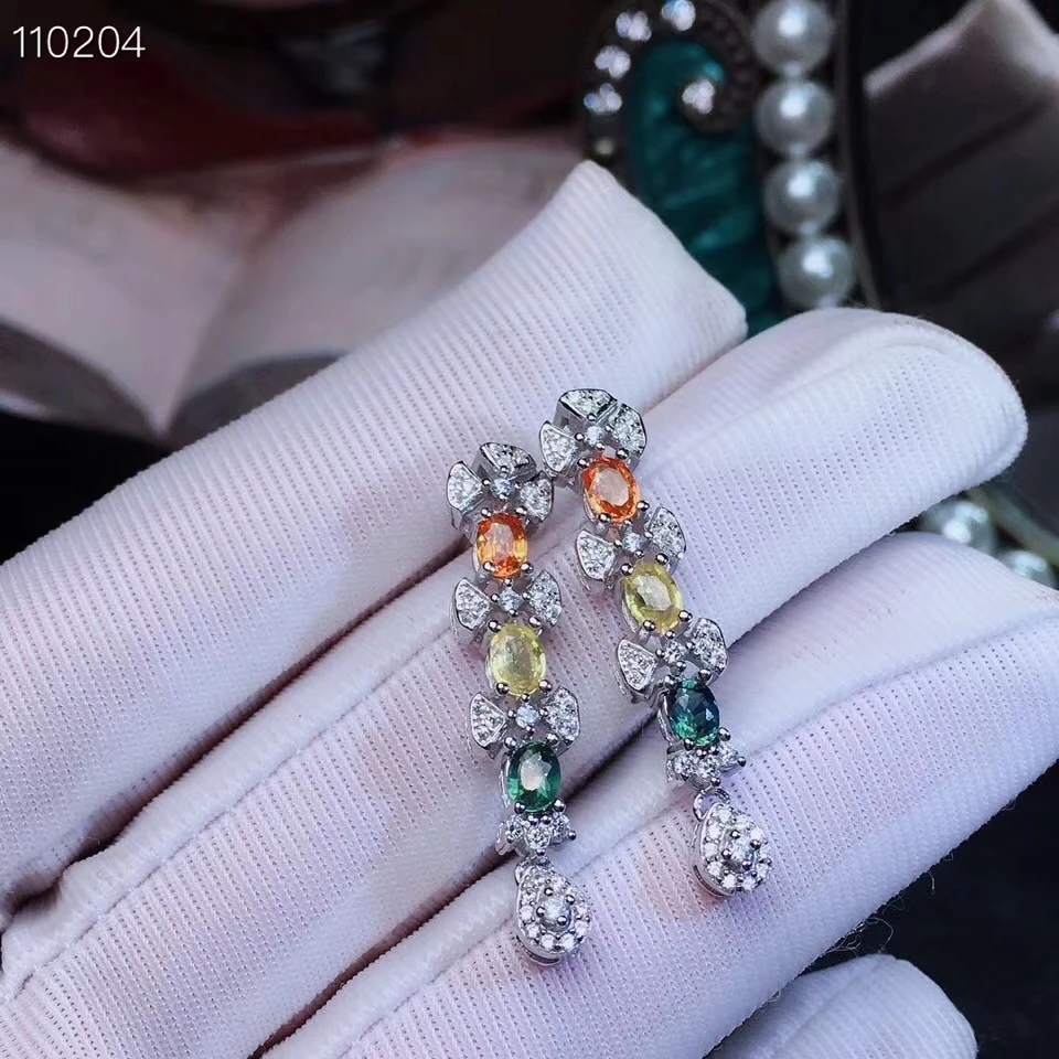 KJJEAXCMY ювелирные изделия 925 чистого серебра инкрустированные ...