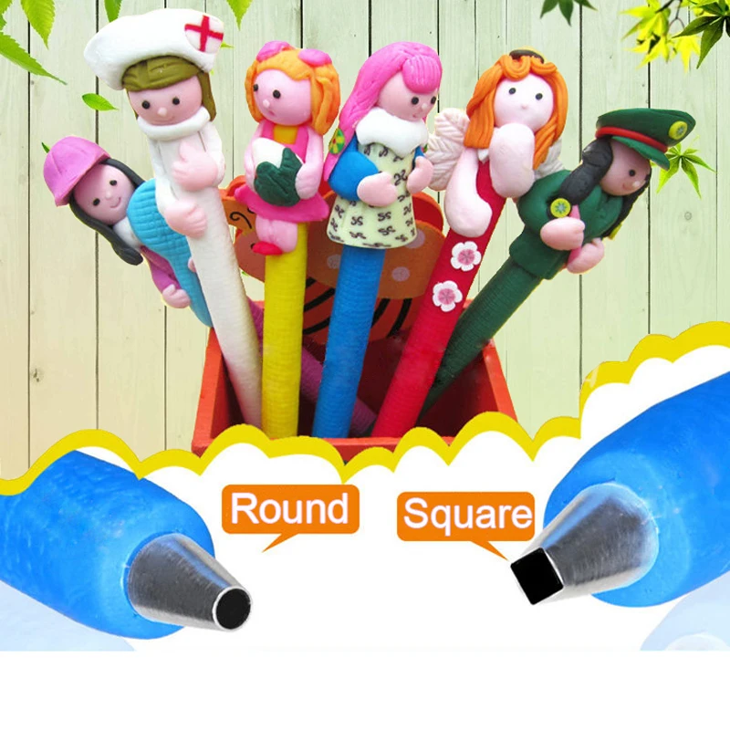 Cartoon Pen 5d Diy Diamond Mosaic Colored Pens Painting Stitch Pencil ...