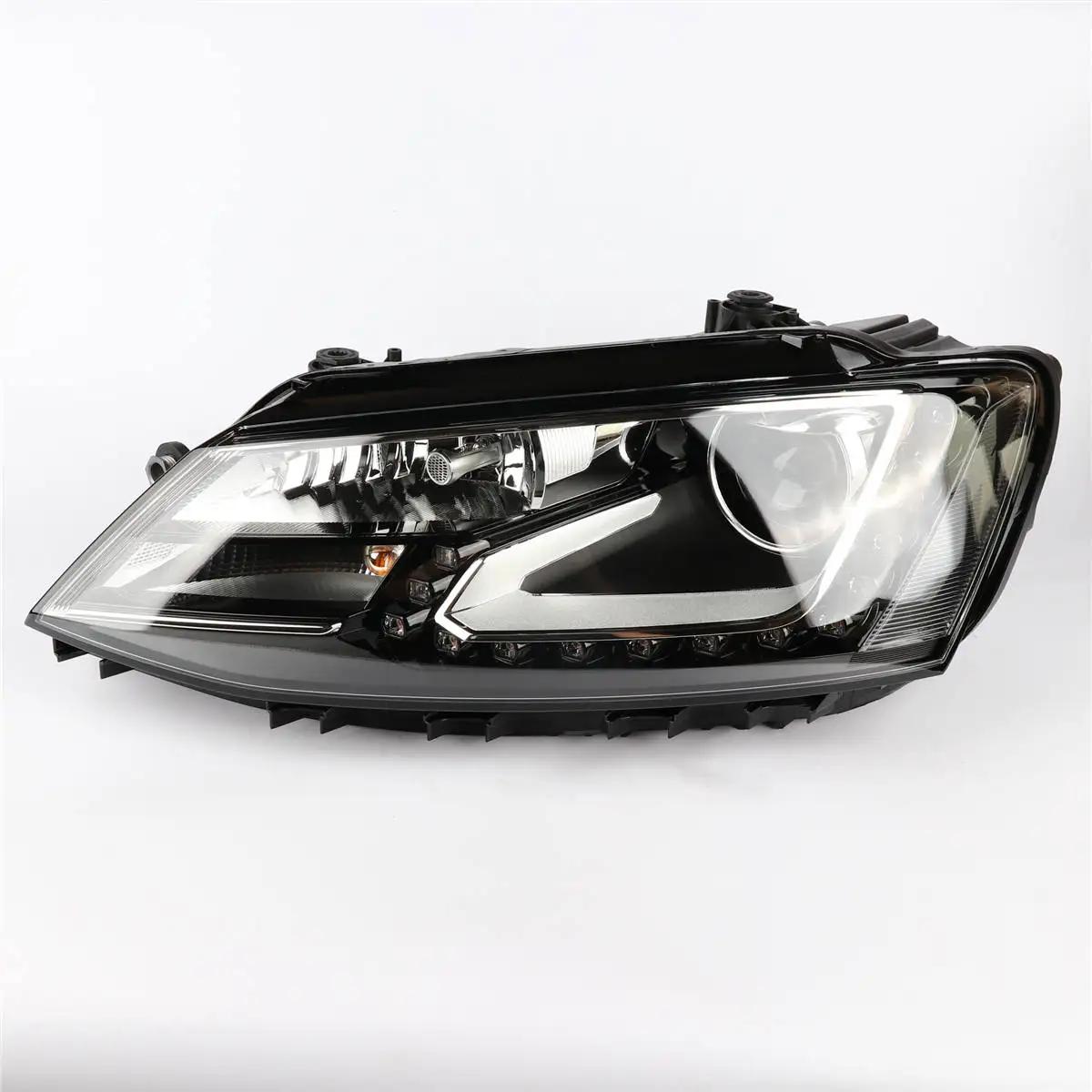 High Quality 1Pcs Left Side Genuine Front Headlight Head Light Lamp Assembly For VW Volkswagen ...