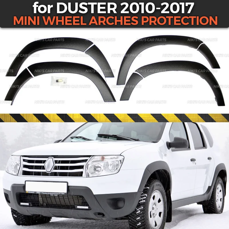 Wheel arches for Renault / Dacia Duster 2010-2017 extensions fenders 1 ...