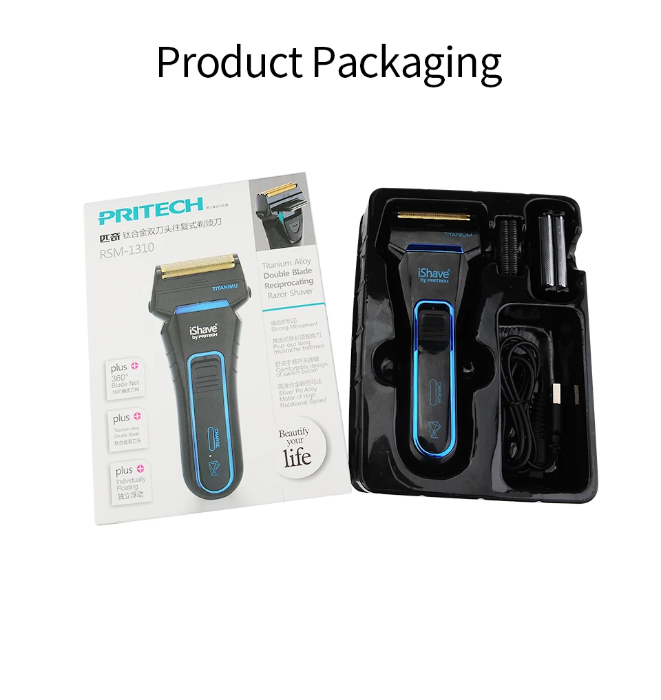 PRITECH Electric Shaver Electric Razor For Men Machine For Shaving ...