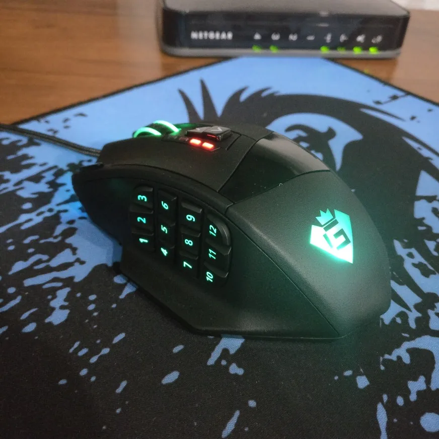 19 Buttons Gaming Mice USB Design - Life Changing Products