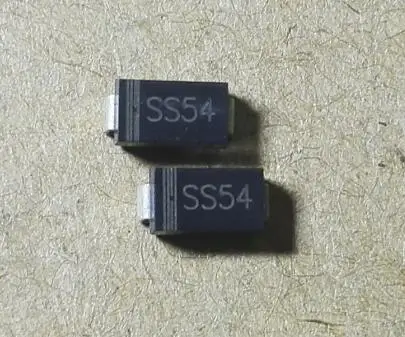 20 pces ss54 1n5824 sma tamanho DO 214AC diodo schottky 1n5824 5a 40 v ...