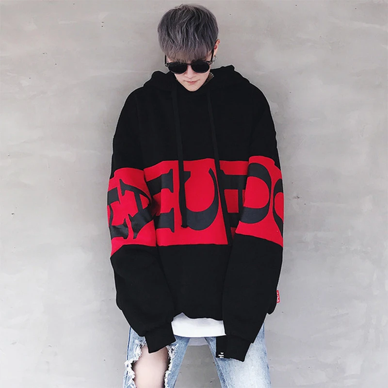 On Sale 2018 Hip Hop Hoodie Men Fleece Streetwear Sway Hooded Cloth ...