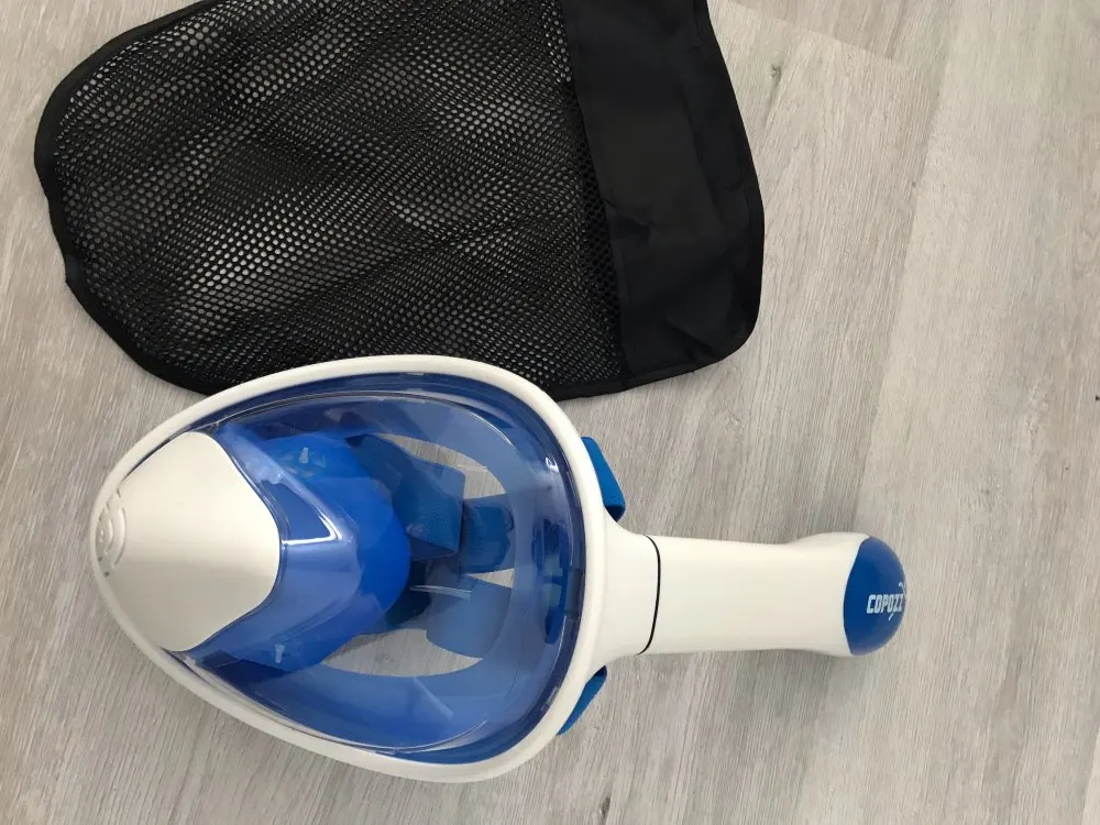 Full Face Diving Mask Round Lens Design - Life Changing Products