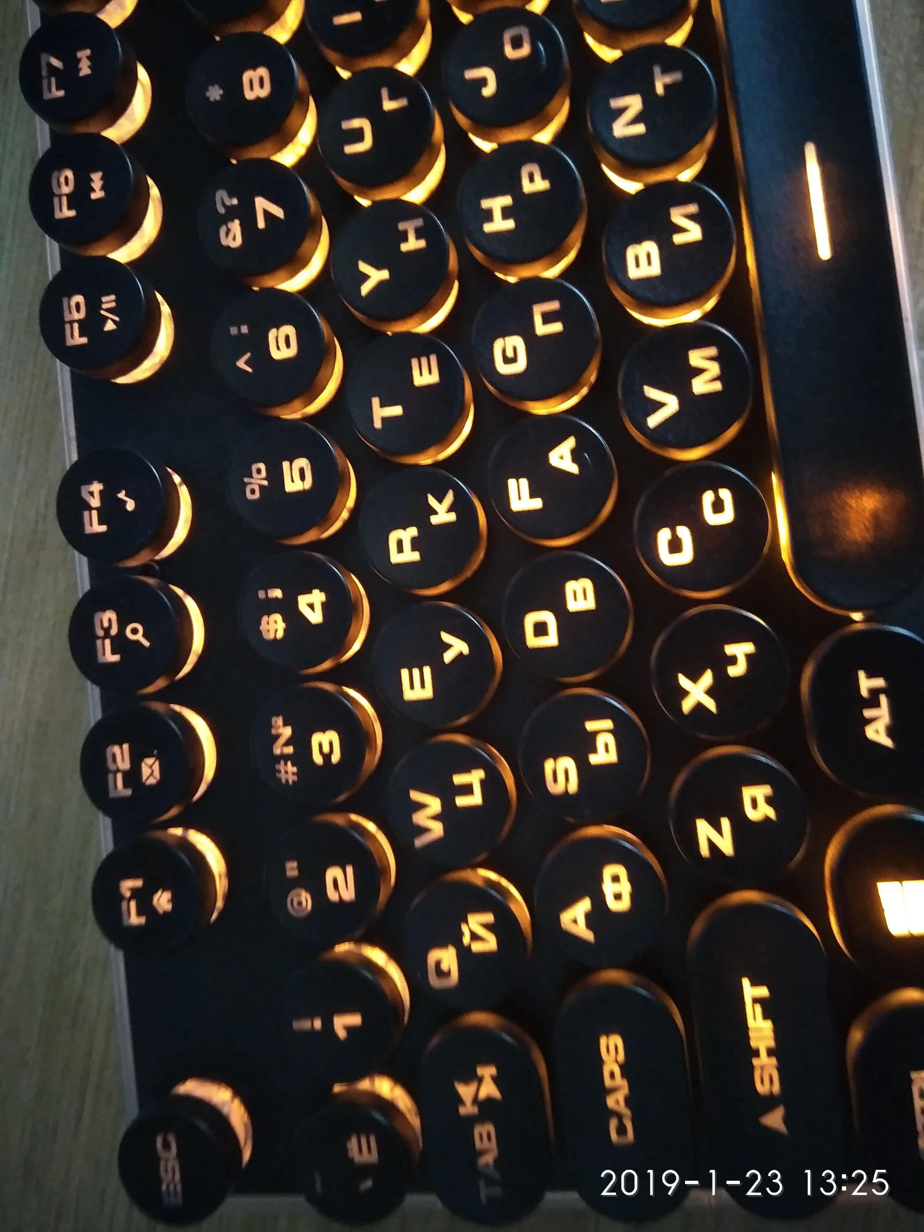 Gaming Backlit Keyboard Round Keys - Life Changing Products