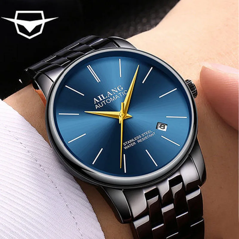 AILANG relojes mecánicos automáticos de lujo para hombre, relojes de ...