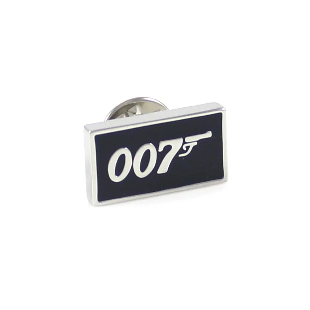 Pin-de-solapa-rectangular-007-Pin-de-traje-con-s-mbolo-de-James-Bond ...