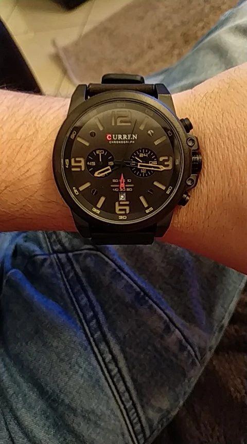 Wrist Watch For Men In Leather Design - Life Changing Products