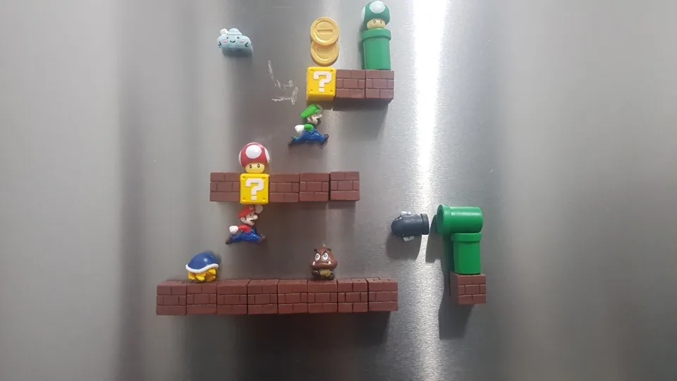 Refrigerator Magnets Super Mario Display - Life Changing Products