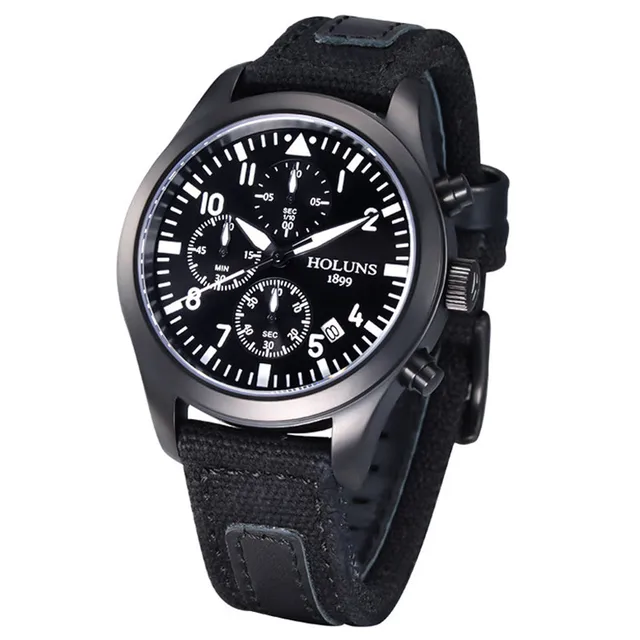Original HOLUNS man brand Watch multifunctional sports male chronograph ...