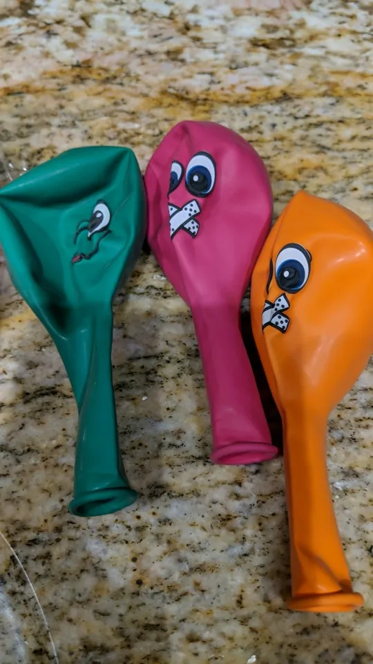 Balloons With Face Cute Designs (10Pcs) - Life Changing Products