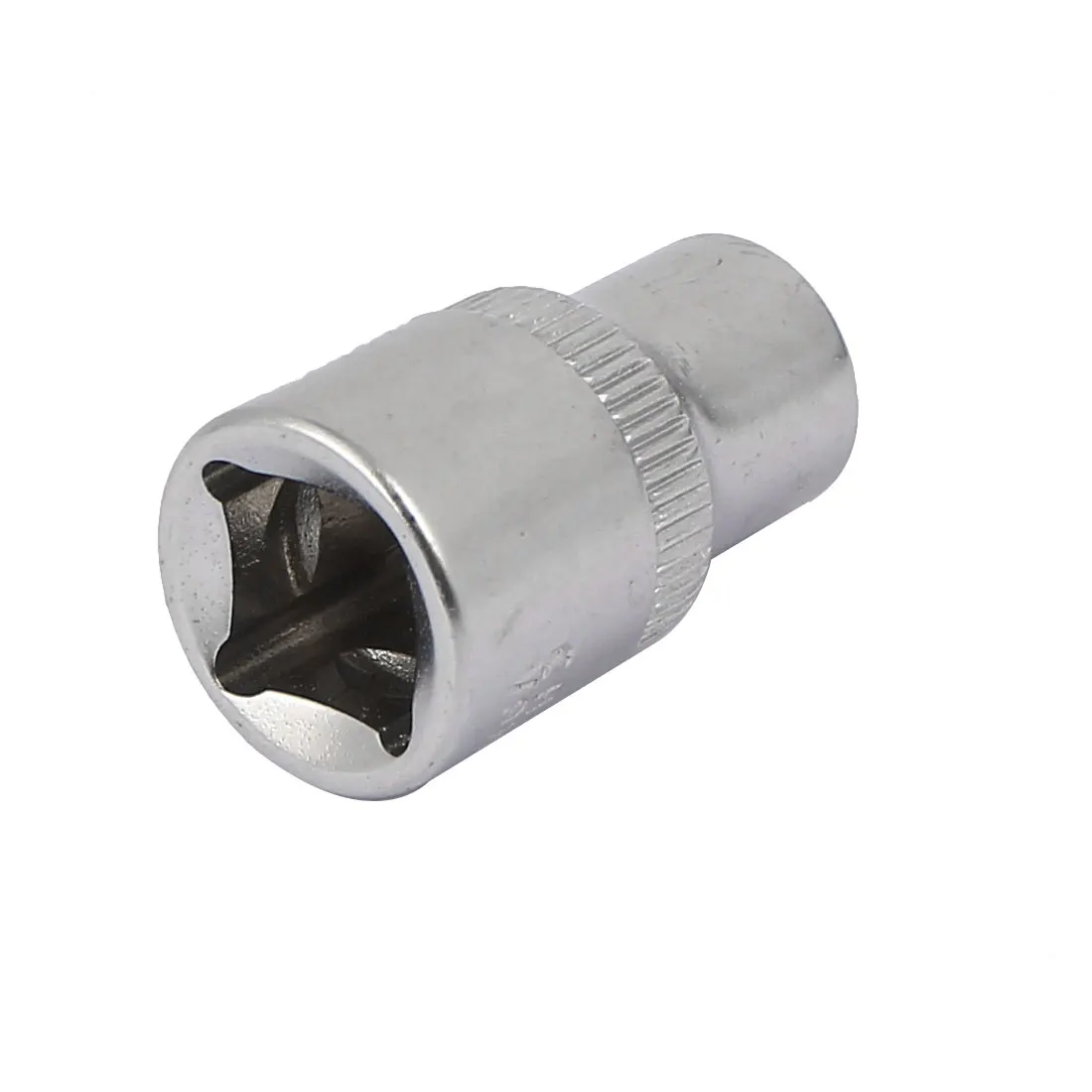Uxcell 3 8 Square Drive 8Mm 6 Point Metric E Torx Socket Silver Tone