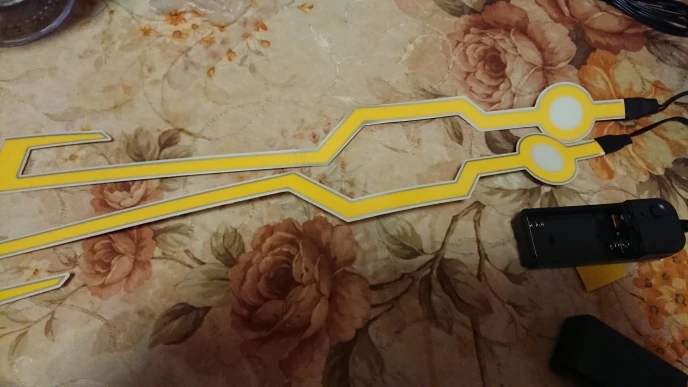 Helmet Stickers Electroluminescent Light - Life Changing Products