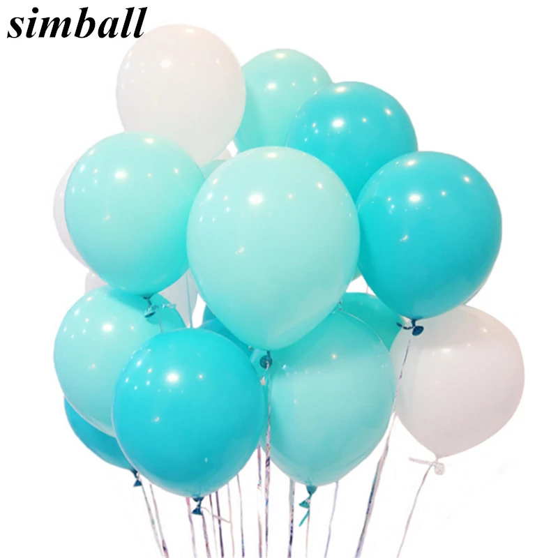 100pcs/pack 10 Inch 2.2g Latex Balloons Air Balls Inflatable Wedding ...